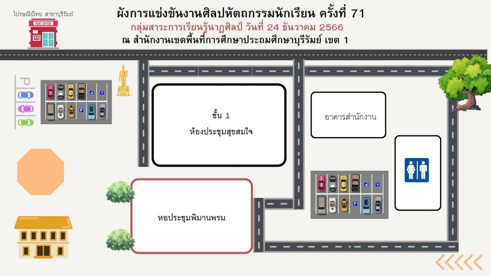 งานศิลปหัตถกรรมนักเรียนระดับเขตพื้นที่การศึกษา ครั้งที่ 71 ปีการศึกษา 2566